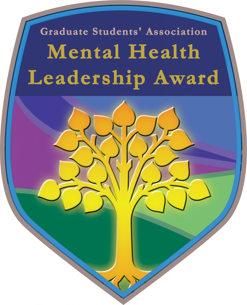 Badge - Mental Health Leadership Award - Graduate Students' Association