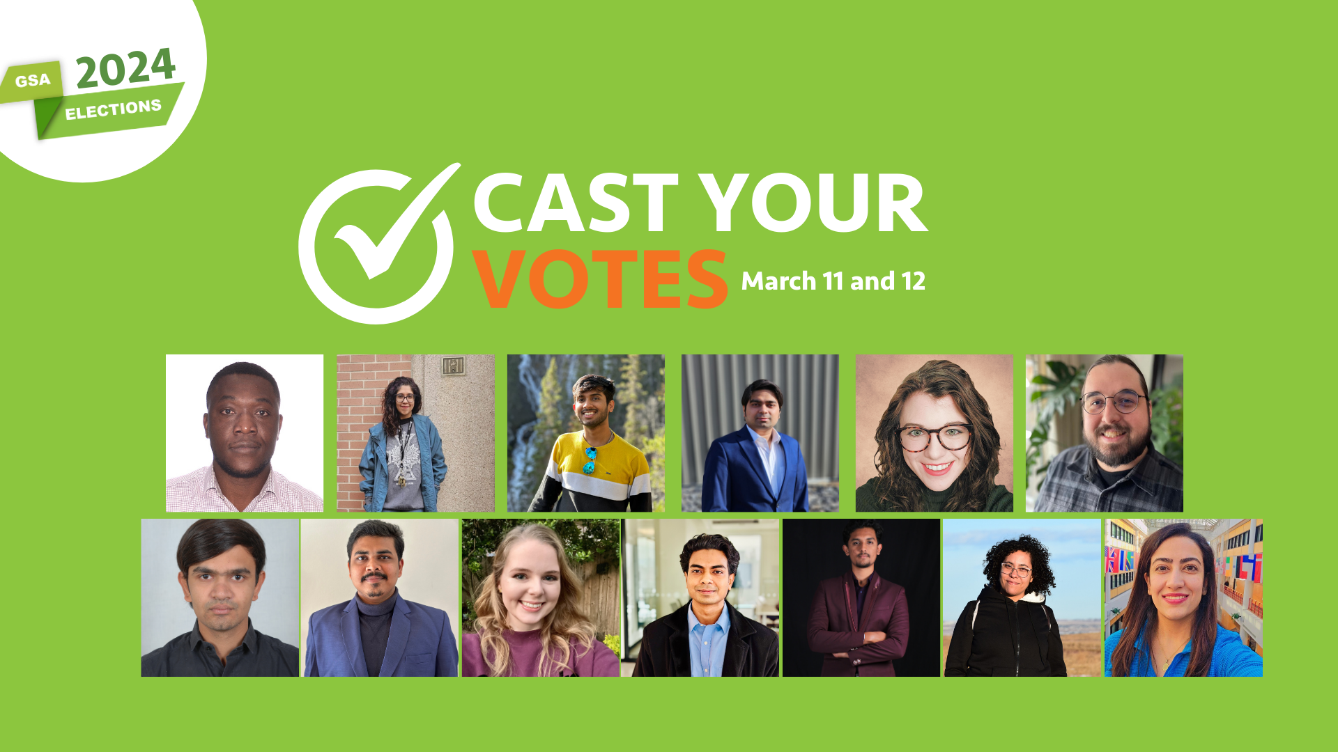 Cast Your votes - Graduate Students' Association