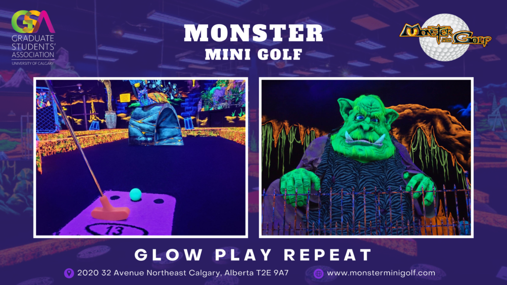 Monster Mini Golf- General Admission Tickets MUST PICK UP IN OFFICE ...